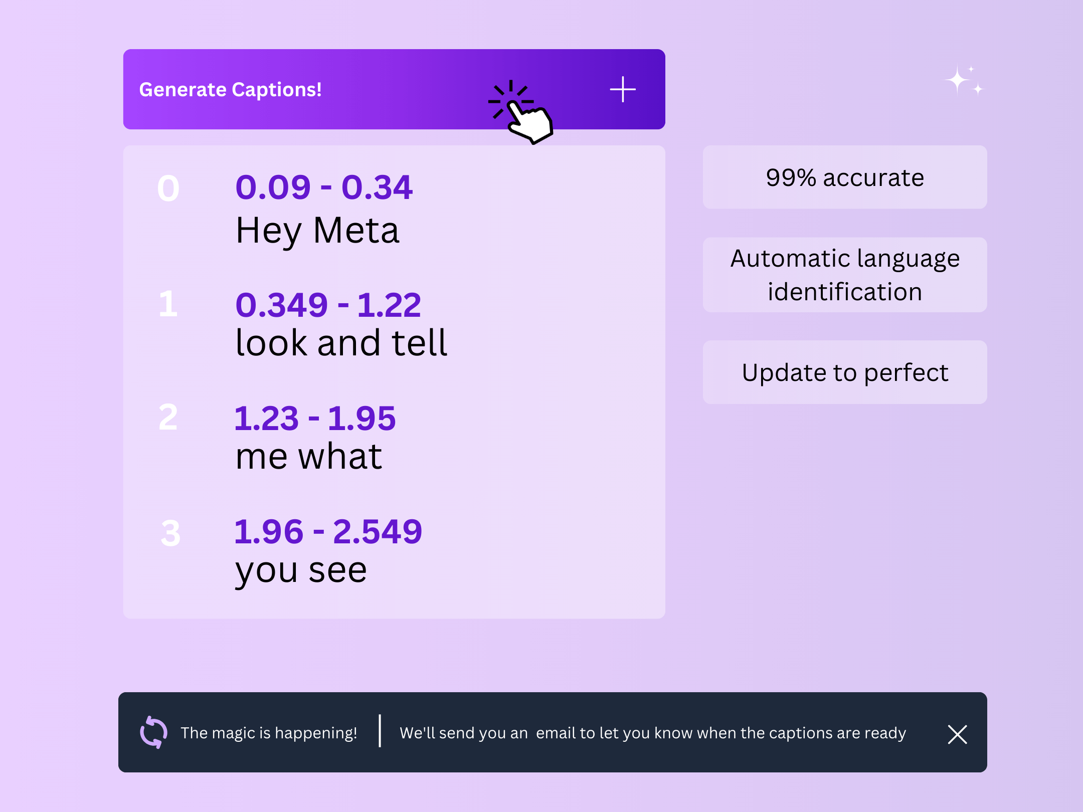 ByteCap | Immerse your videos with custom captions